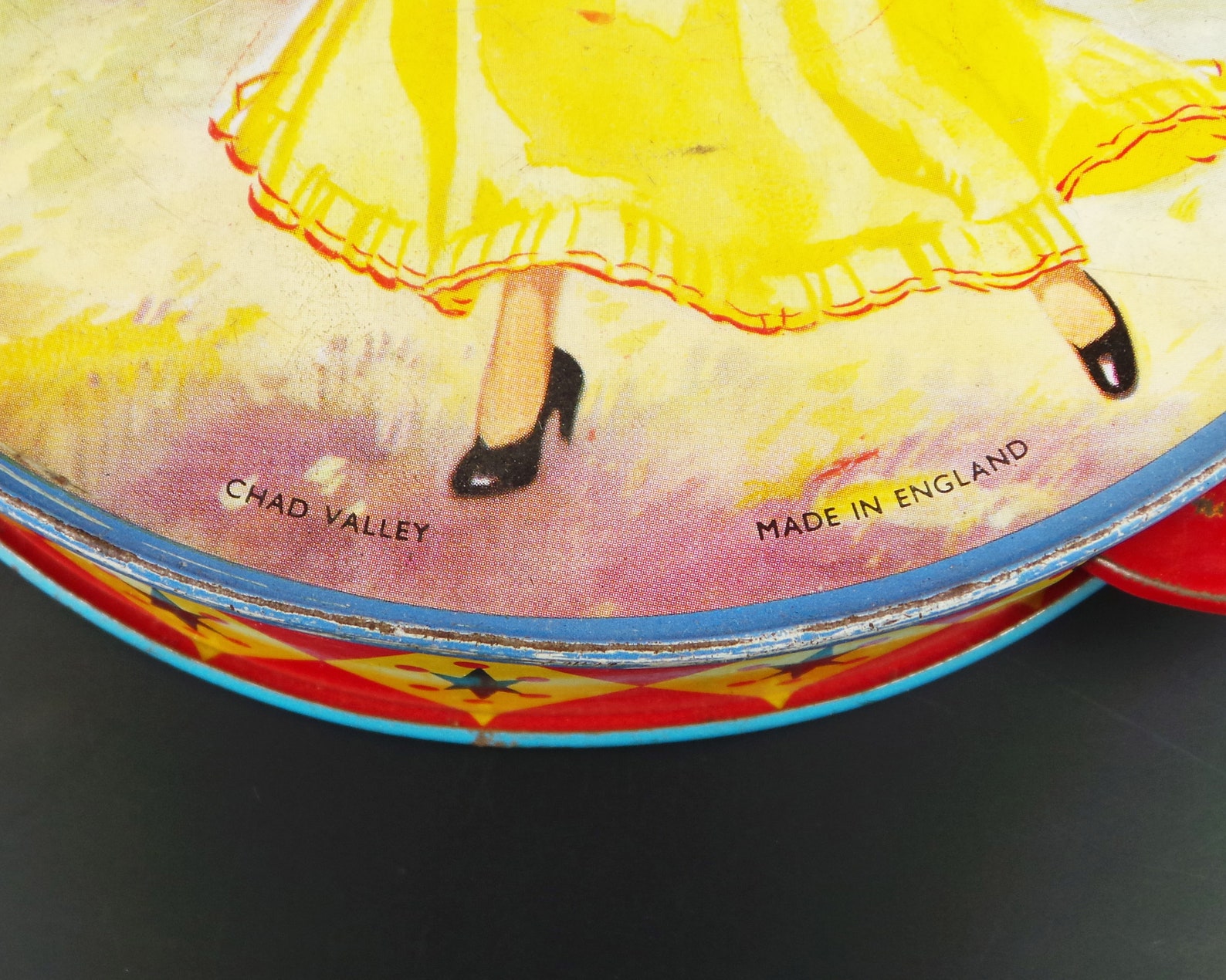 Vintage Children's Tambourine Chad Valley Vintage - Etsy