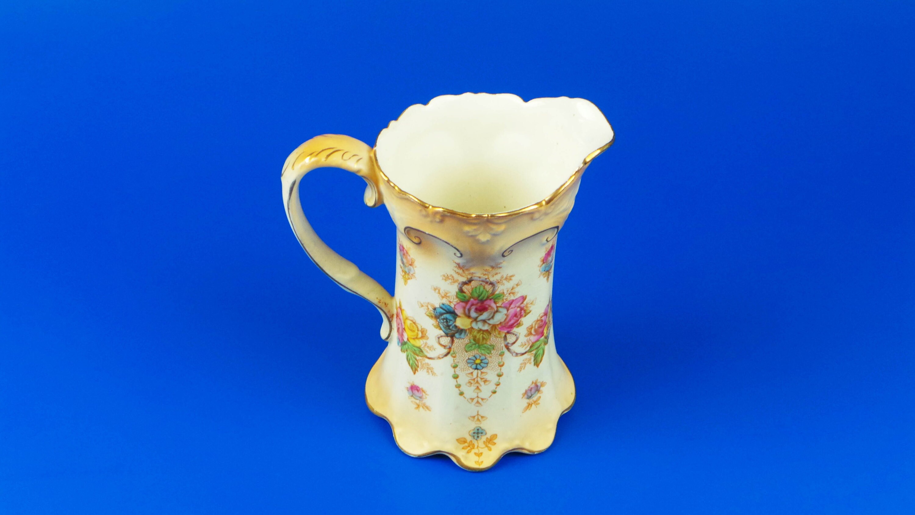 Antique Porcelain Pitcher Royal Crown Devon S.fielding & Co - Etsy