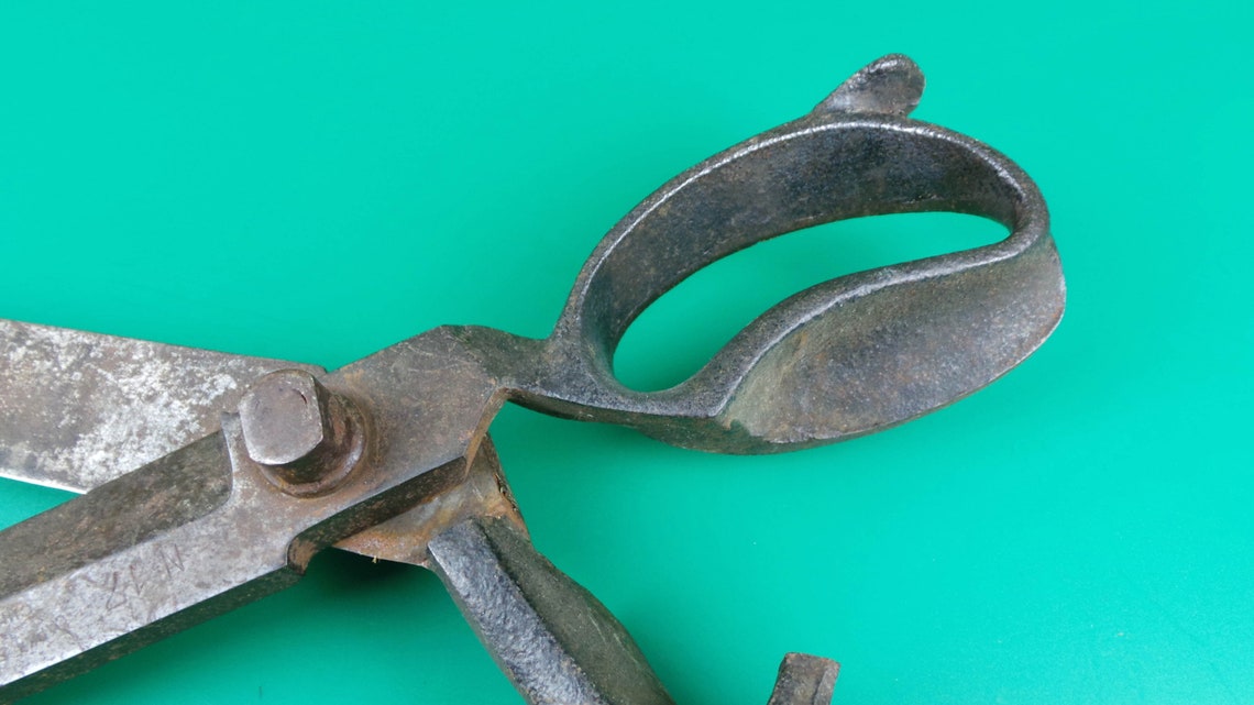 Vintage Steel Scissors Vintage Tailor Scissors Collectable | Etsy