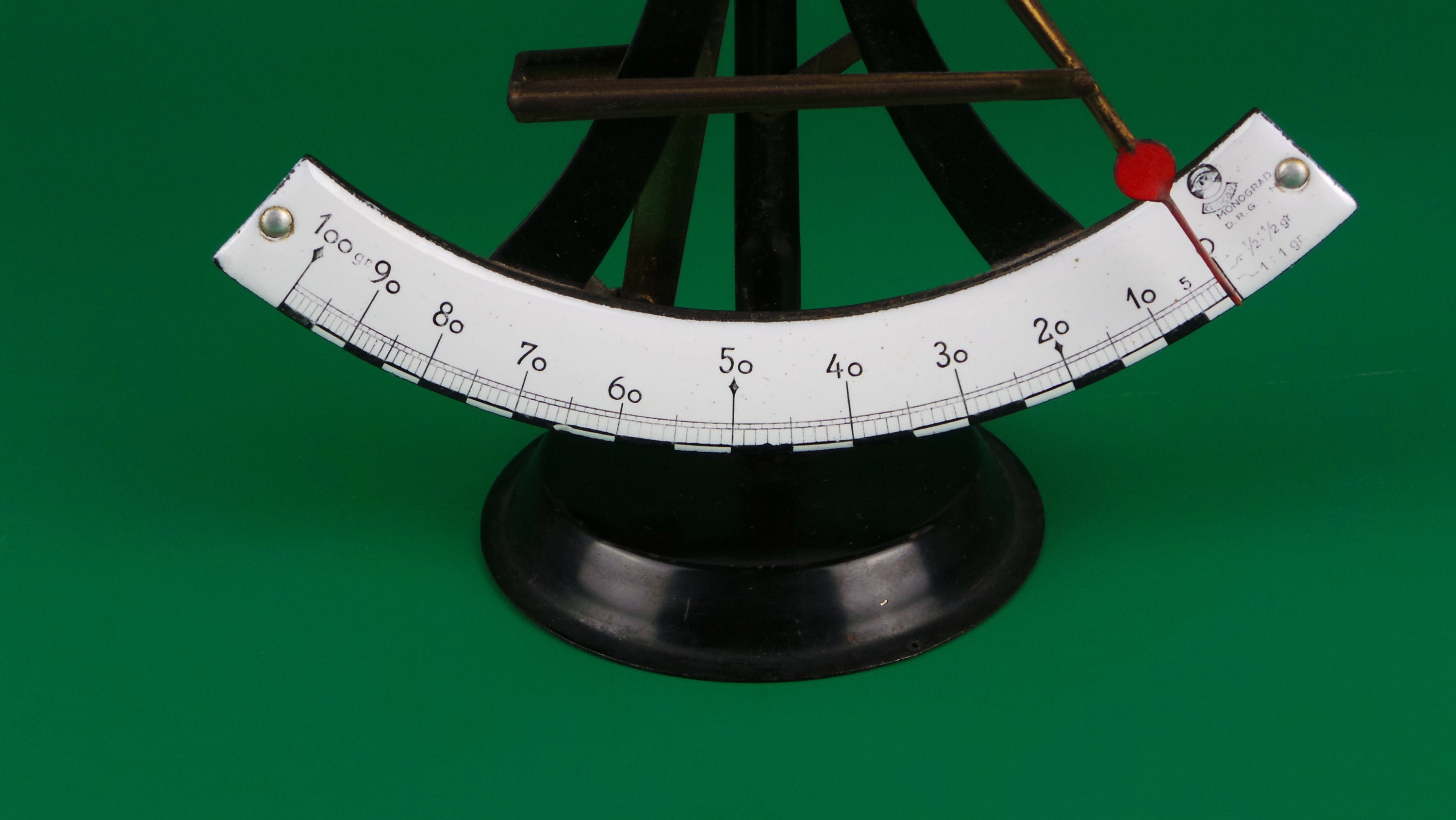 Vintage Letter Scales Concave Monograd D.R.G.M. Vintage Table Postal ...