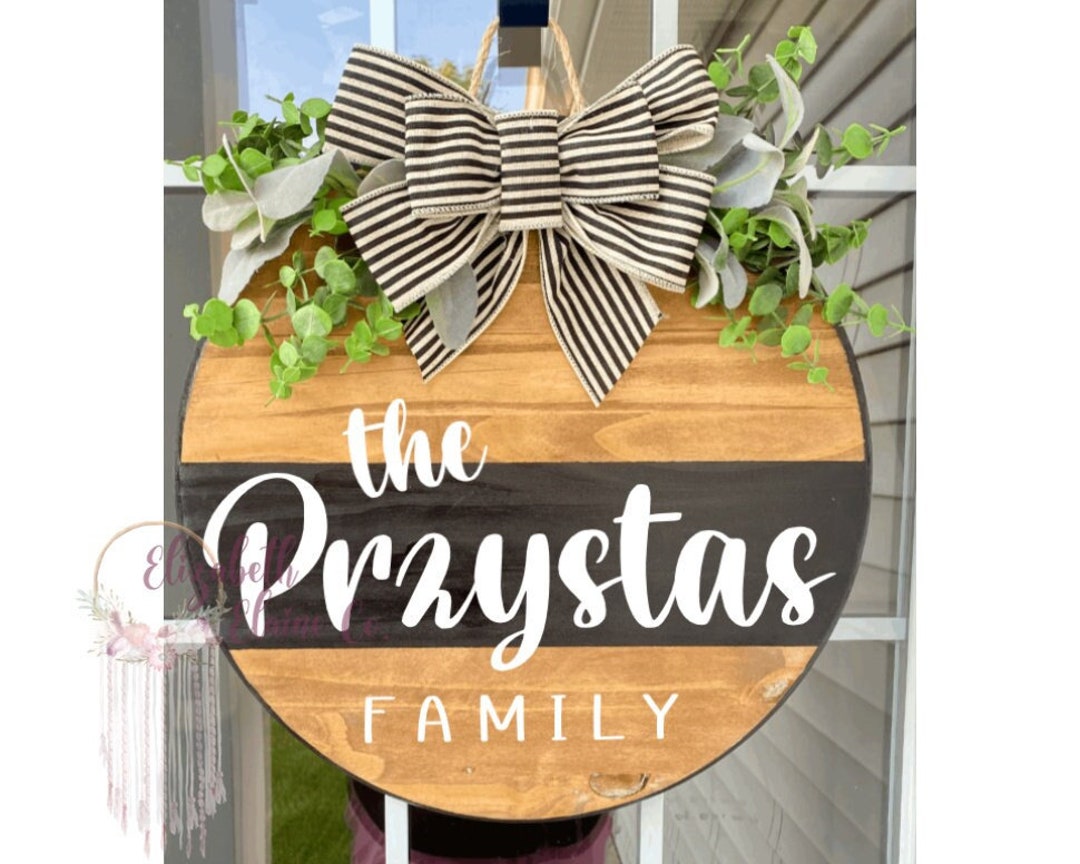 Custom Door Sign Door Decor Welcome Sign Closing Gift - Etsy