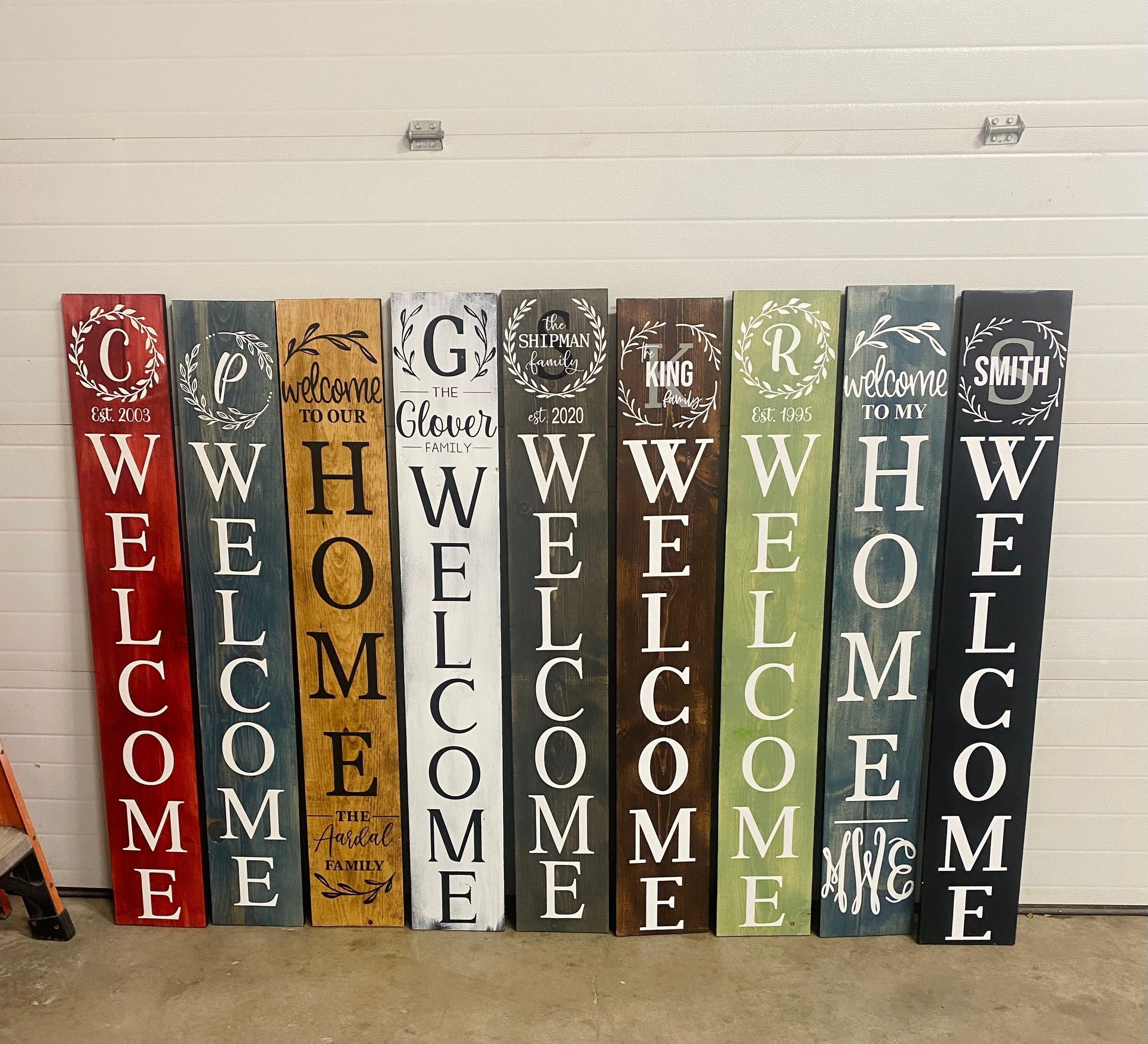 Home & Living 5 FT| Leaning Sign Home Decor | Porch Decor Wedding Gift ...