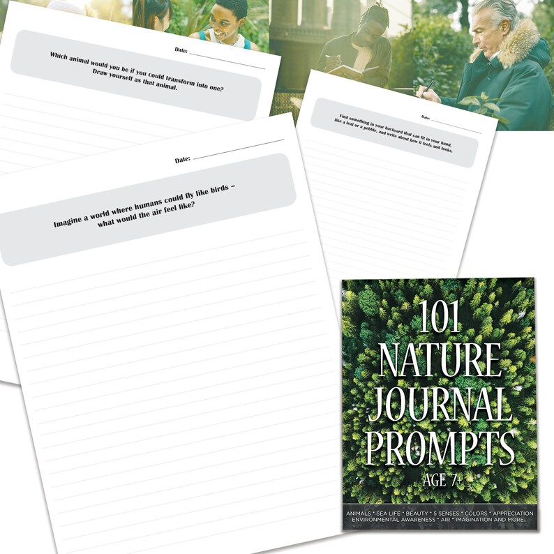 Nature's Playground: 101 Journal Prompts to Explore and Connect With ...