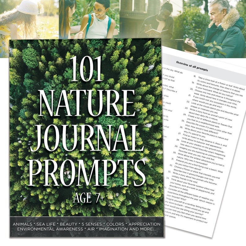 Nature's Playground: 101 Journal Prompts to Explore and Connect With ...