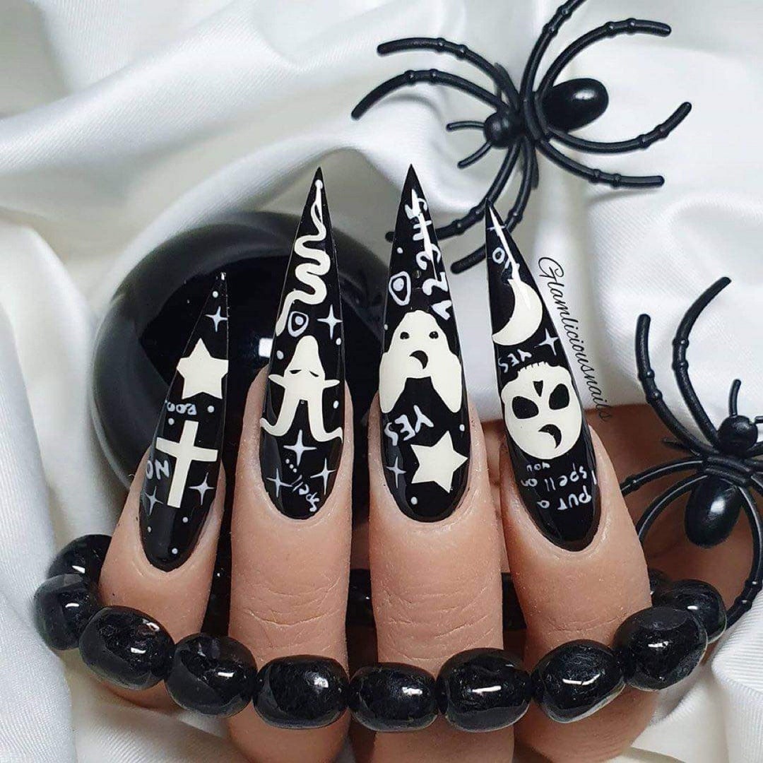 Witch Witchy Snakes Wiccan Self Adhesive Nail Art Stickers / Vinyls ...