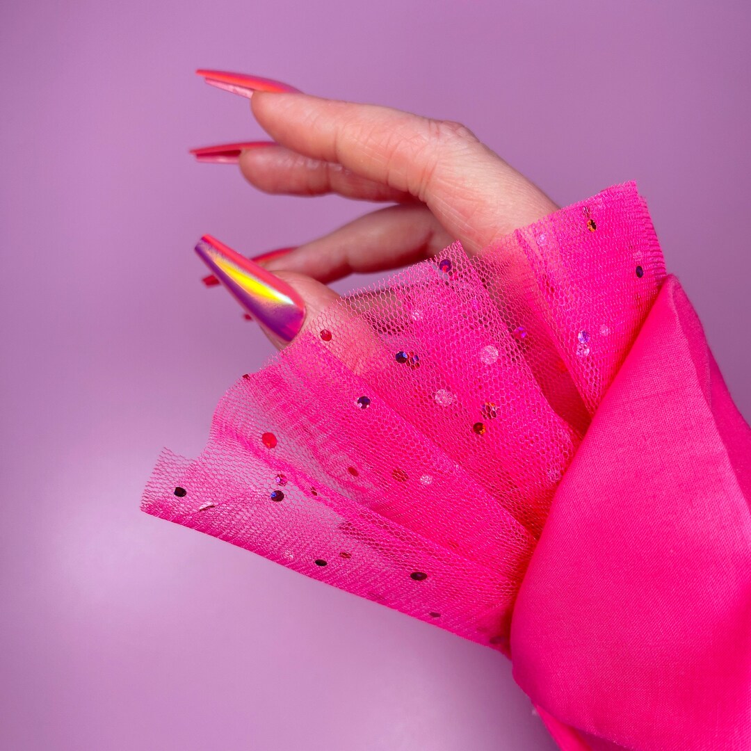 Candy Sleeve Prop Pictures Nails Detachable Cuffs Wrist Elastic ...