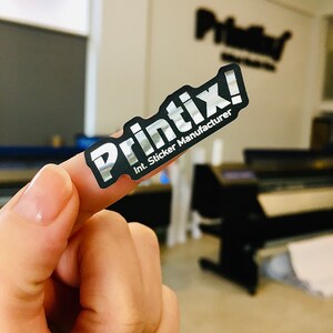 Silver Foil Printing, Silver Custom Stickers, Any Shape Custom Stickers ...