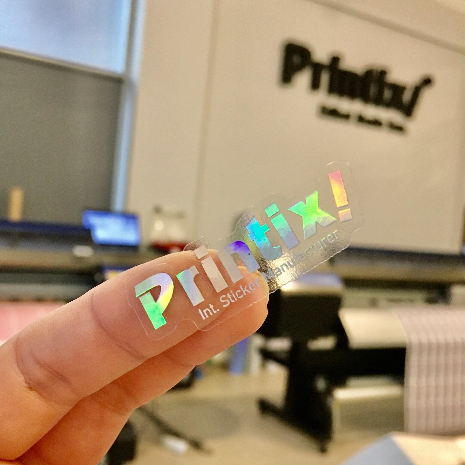 Holographic Clear Custom Stickers Custom Product Labels - Etsy