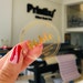 Gold Foil Printing, Gold Clear Custom Stickers, Transparent Stickers ...