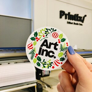 Personalized Vinyl Custom Stickers, Foil Labels, Waterproof Glossy or ...