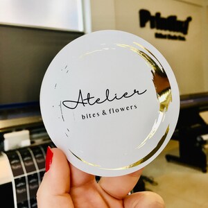 Silver Foil Printing, Silver Custom Stickers, Any Shape Custom Stickers ...