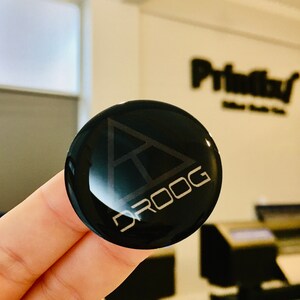 Custom Epoxy Dome Sticker, Personalized 3D Domed Sticker, Resin ...