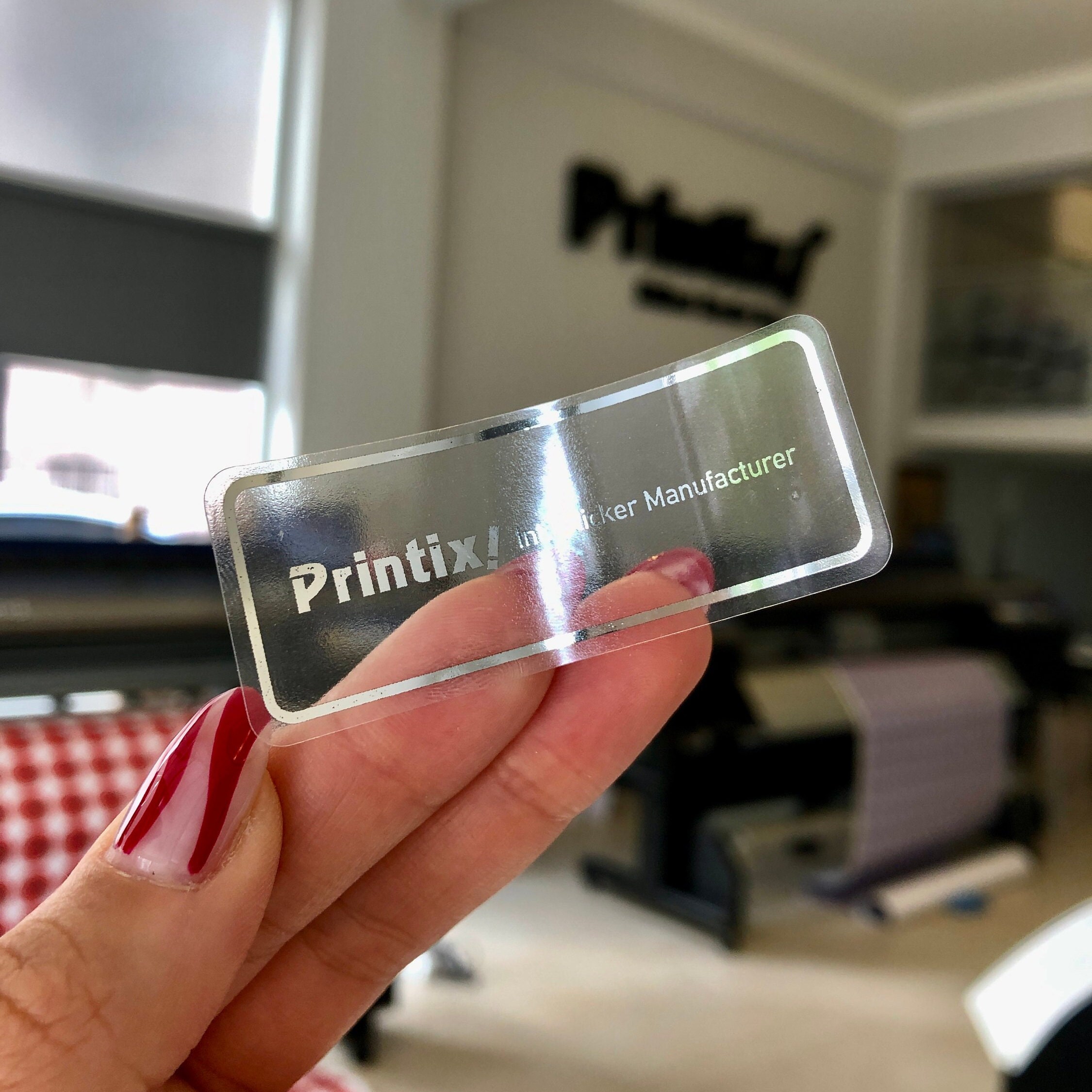 Silver Foil Clear Stickers Clear Transparent Stickers Silver - Etsy