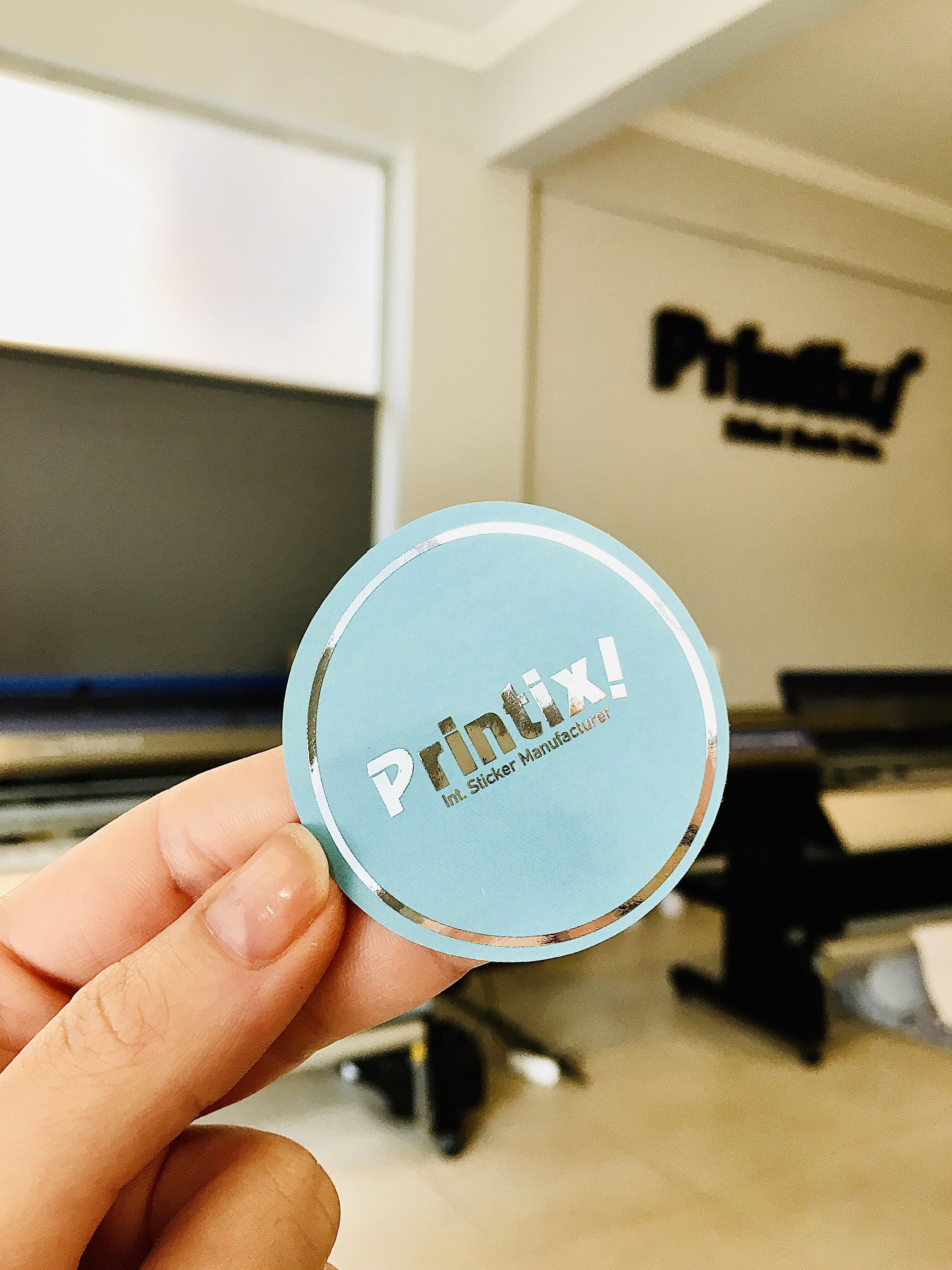 Silver Foil Printing, Silver Custom Stickers, Any Shape Custom Stickers ...