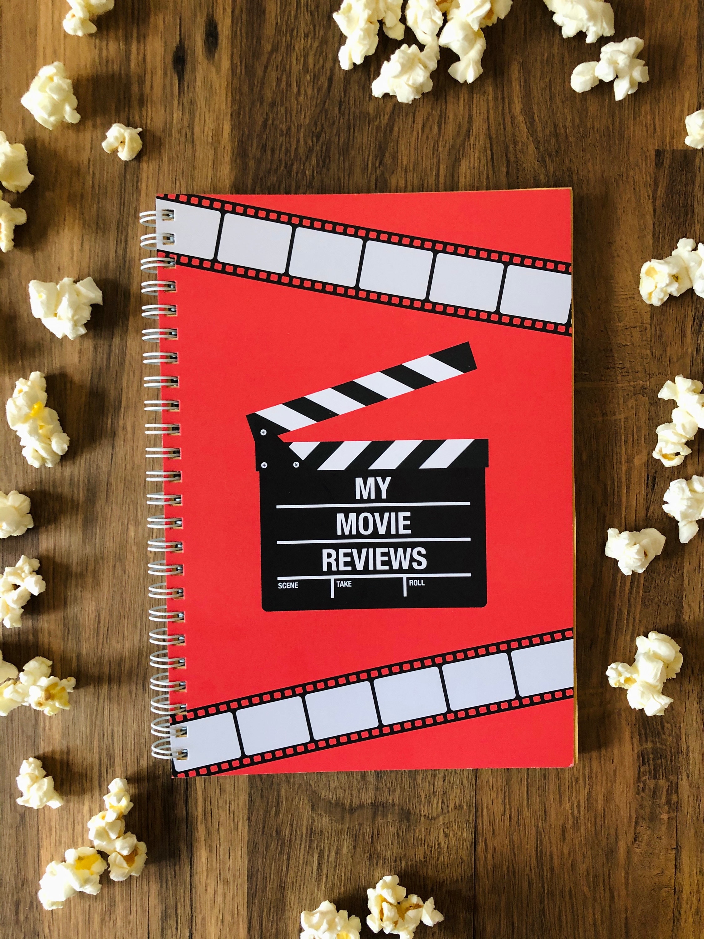 Movie Review A5 Wire-bound Notebook - Etsy