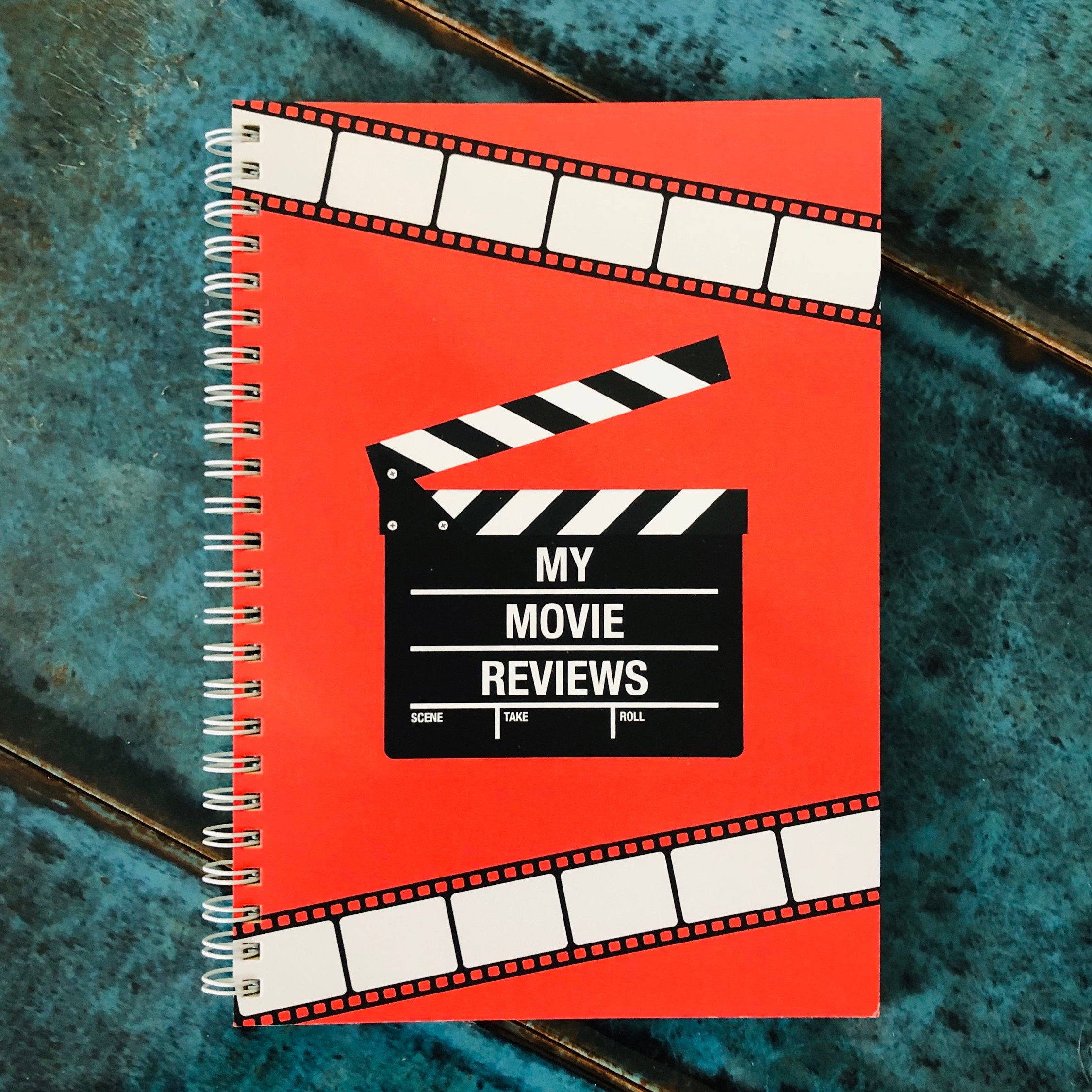 Movie Review A5 Wire-bound Notebook - Etsy
