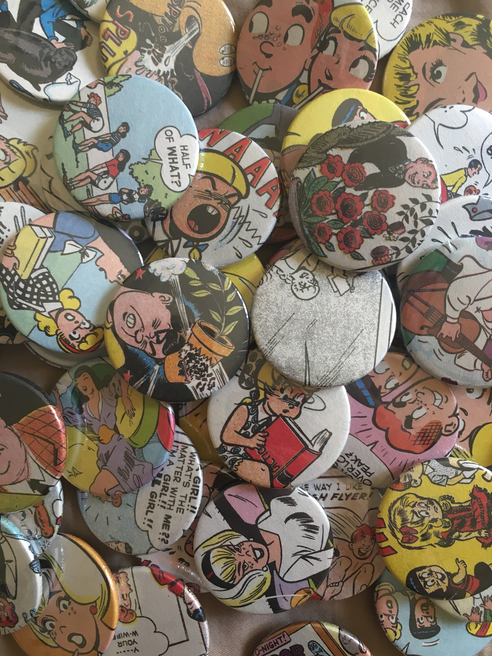Archie Comics Button Pack 5 Pcs 38mm - Etsy UK