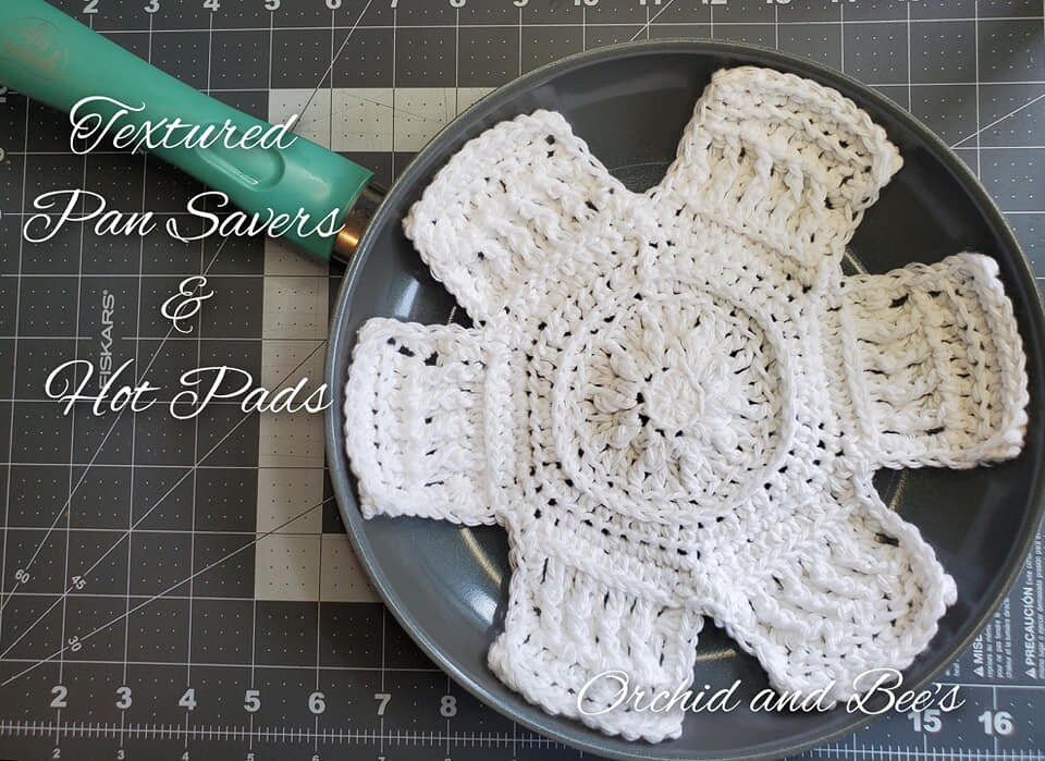 PDF PATTERN Pan Savers Liners Hot Pads Crochet - Etsy Canada
