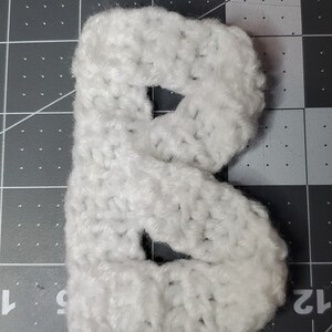 PDF PATTERN - Crochet Alphabet Letters 26 Captial Digital Download ...