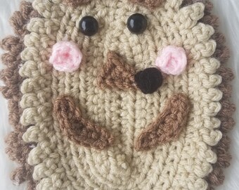 Crochet Hedgehog Applique - Etsy