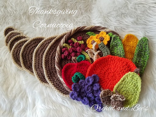 PDF PATTERNS 5 Fall Crochet Pattern Pack Turkey Apples Scarecrow ...