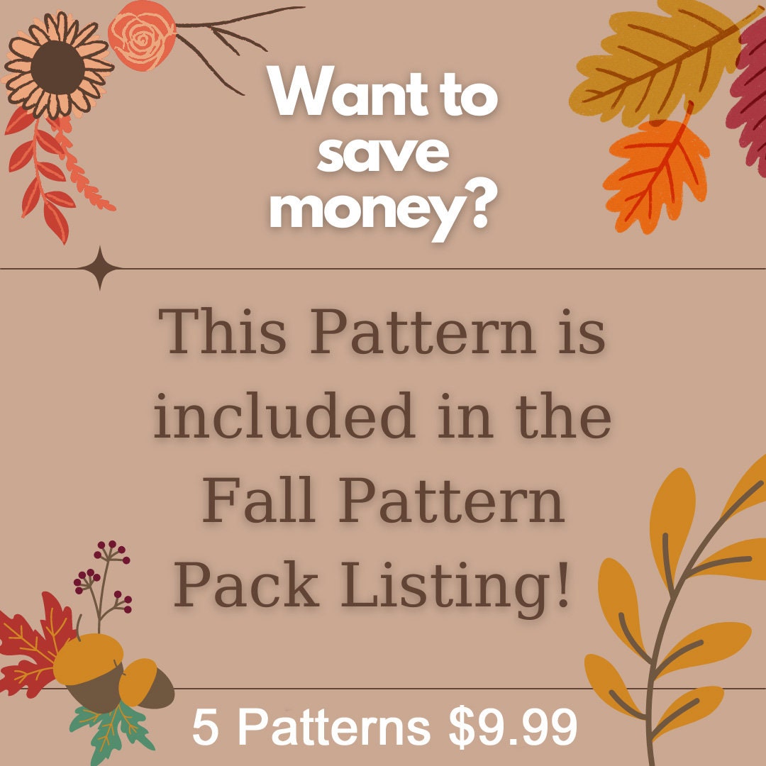 PDF PATTERN Thanksgiving Cornucopia Crochet Pattern-print Download ...
