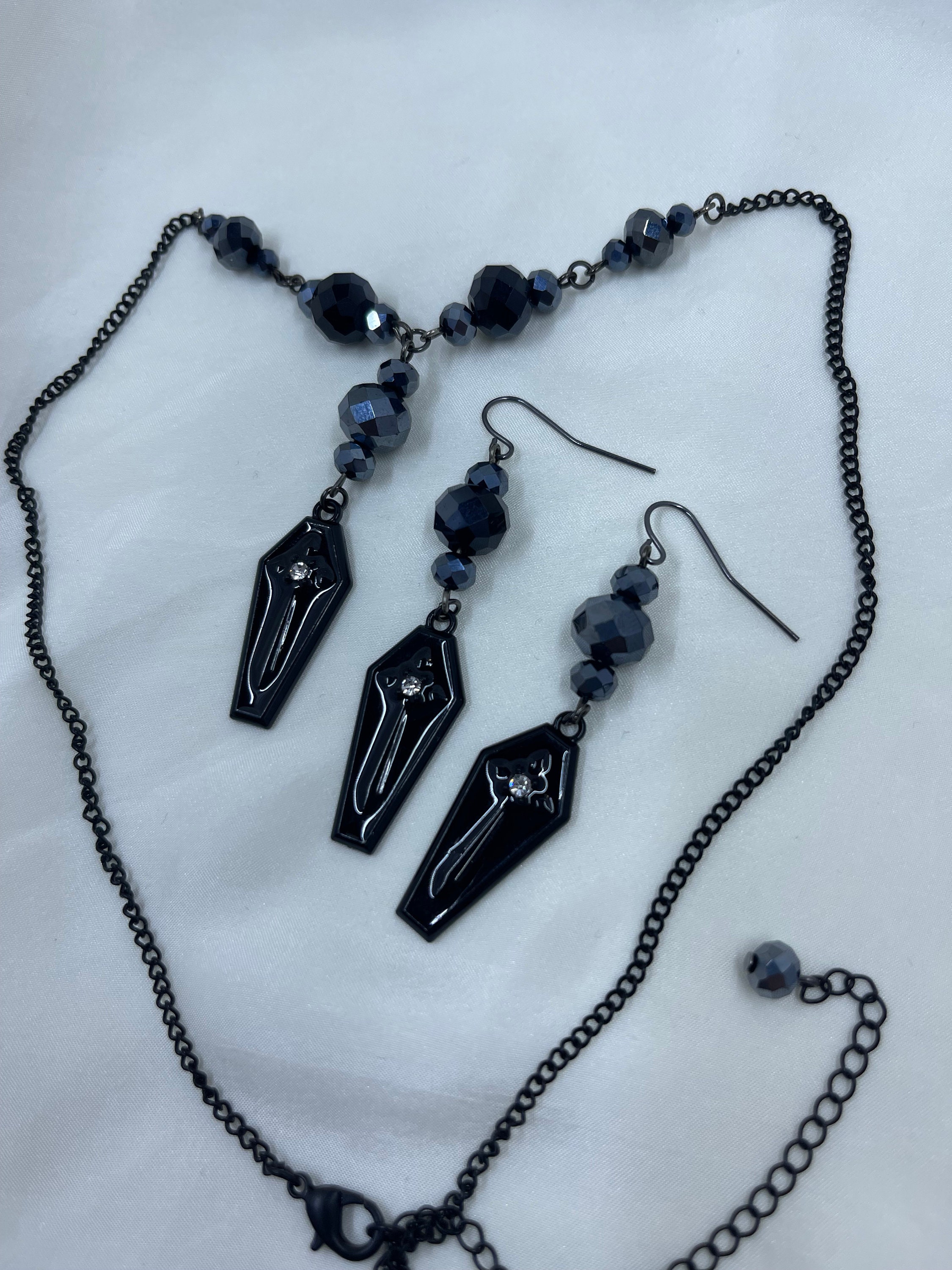 Interview With the Vampire Inspired Black Coffin With Crystals Y ...