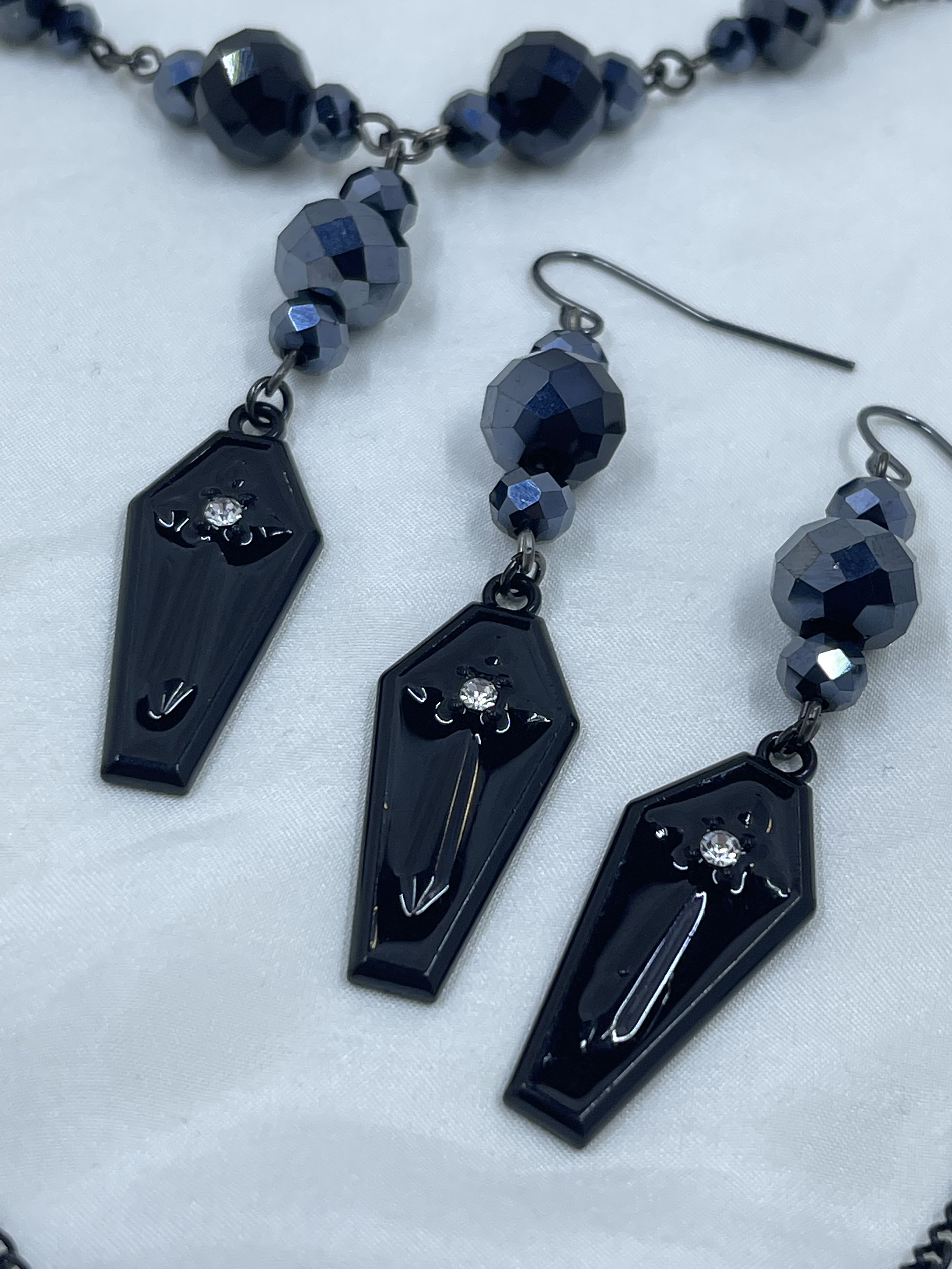 Interview With the Vampire Inspired Black Coffin With Crystals Y ...