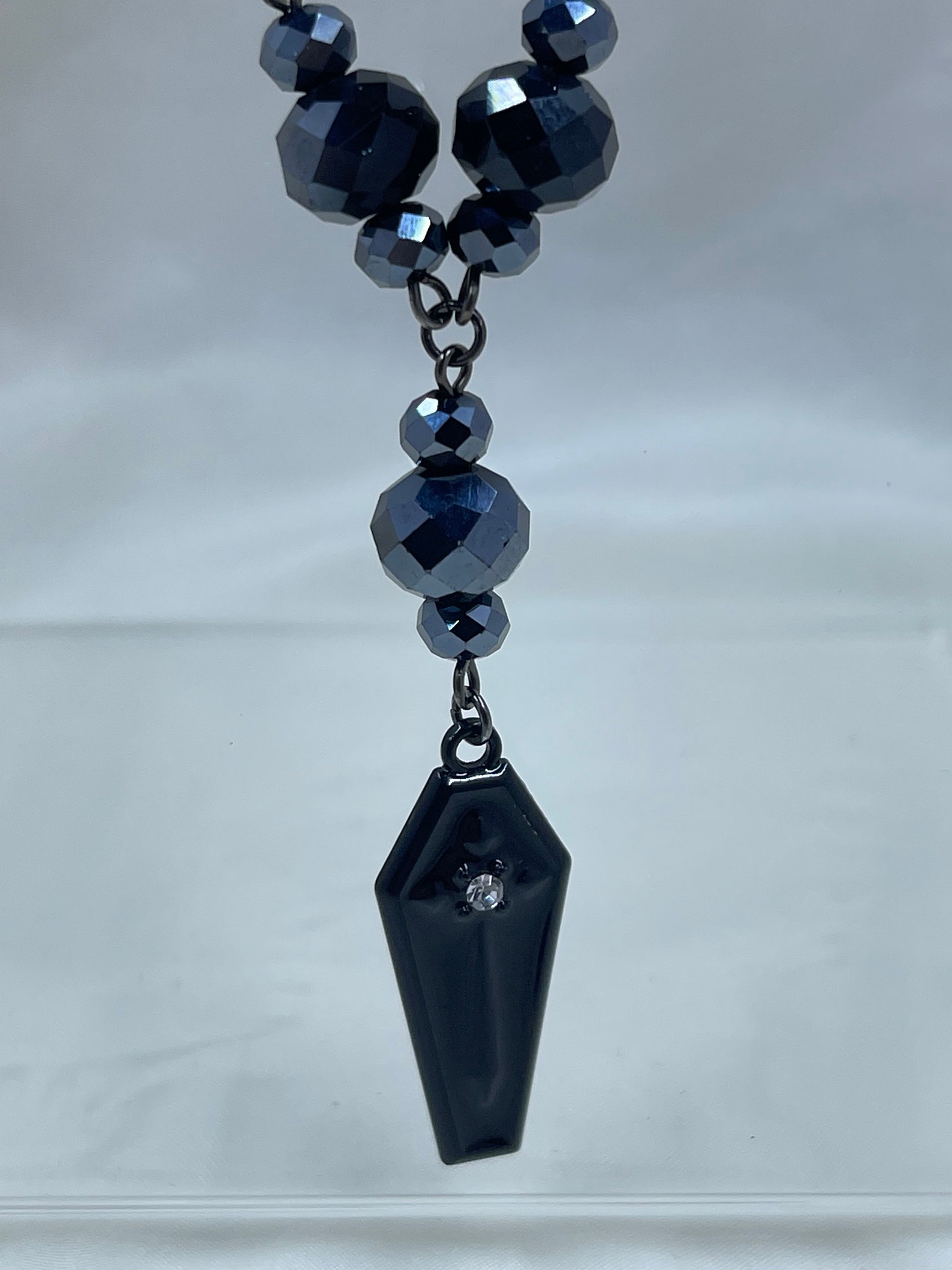 Interview With the Vampire Inspired Black Coffin With Crystals Y ...