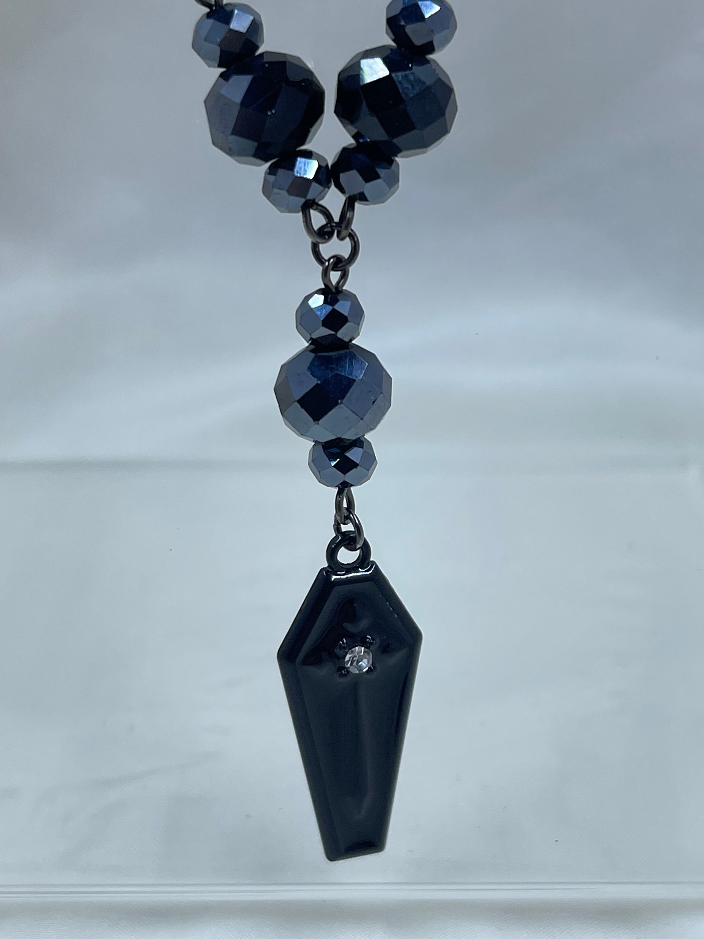 Interview With the Vampire Inspired Black Coffin With Crystals Y ...
