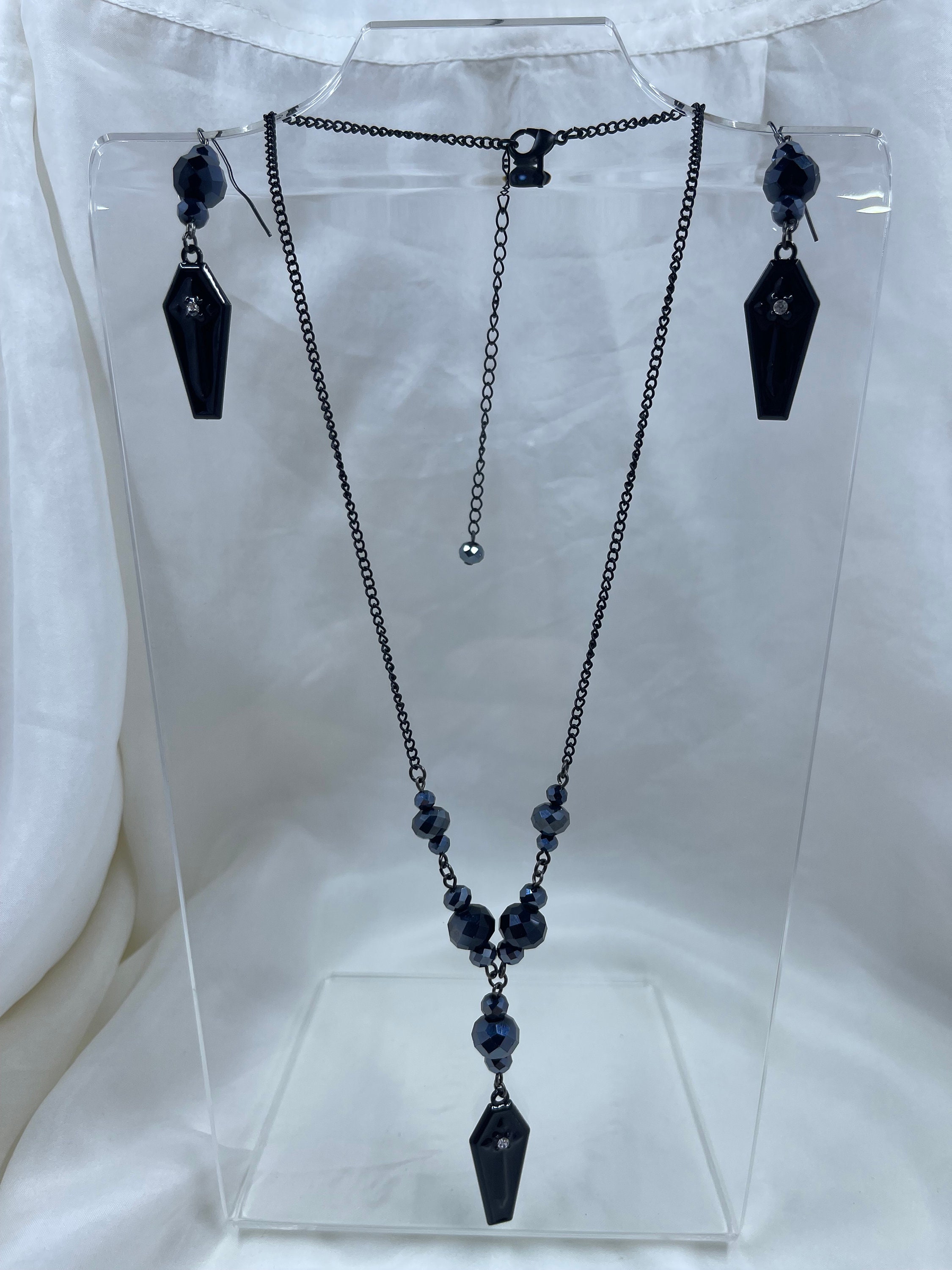 Interview With the Vampire Inspired Black Coffin With Crystals Y ...