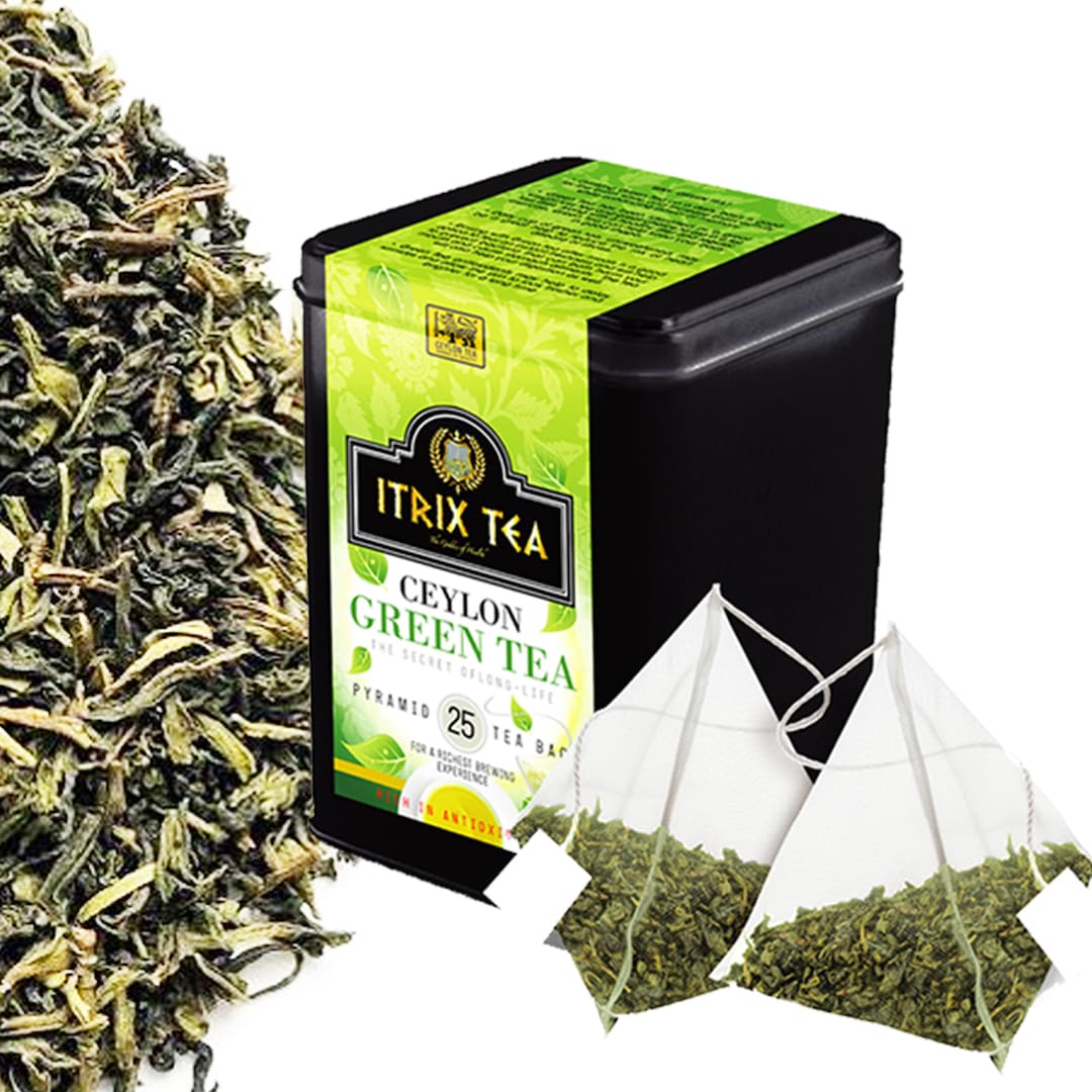 Itrix Ceylon Green Tea Bags: Natural Weight Loss Tea - Etsy