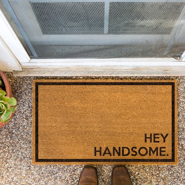 Hey Handsome - Etsy