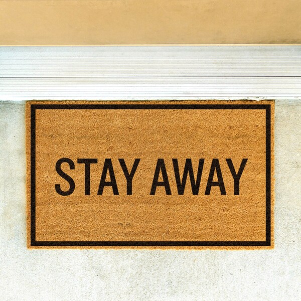 Go Away Sign - Etsy