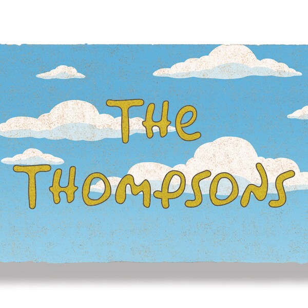 Simpsons Clouds - Etsy