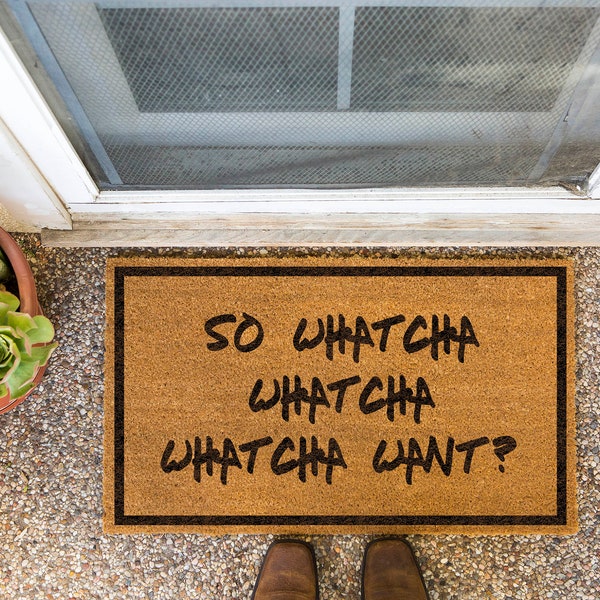 Rude Door Mat - Etsy