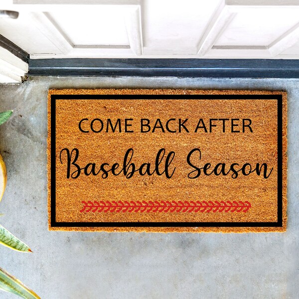 Baseball Door Decor - Etsy