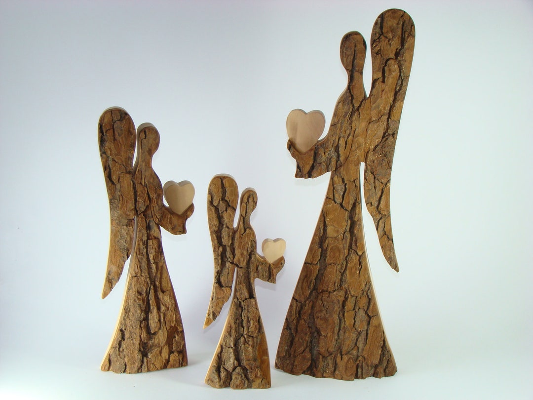 Angel 1 Profile, Wood Home Decoration, Handmade - Etsy