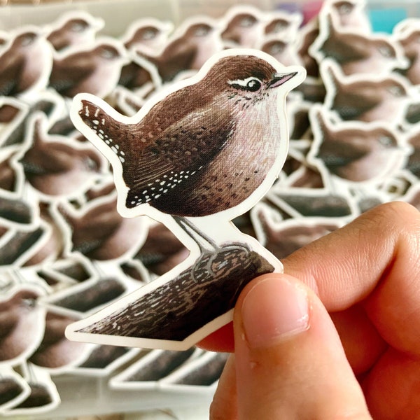 Wren Painting - Etsy UK