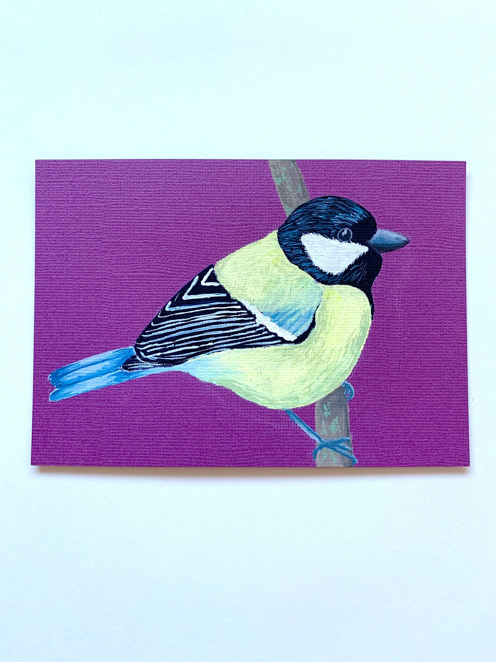 Gouache Bird Paintings / Original Artwork / A6 Bird Art - Etsy