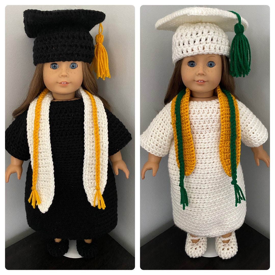 AG Doll Graduation Cap & Gown - Etsy