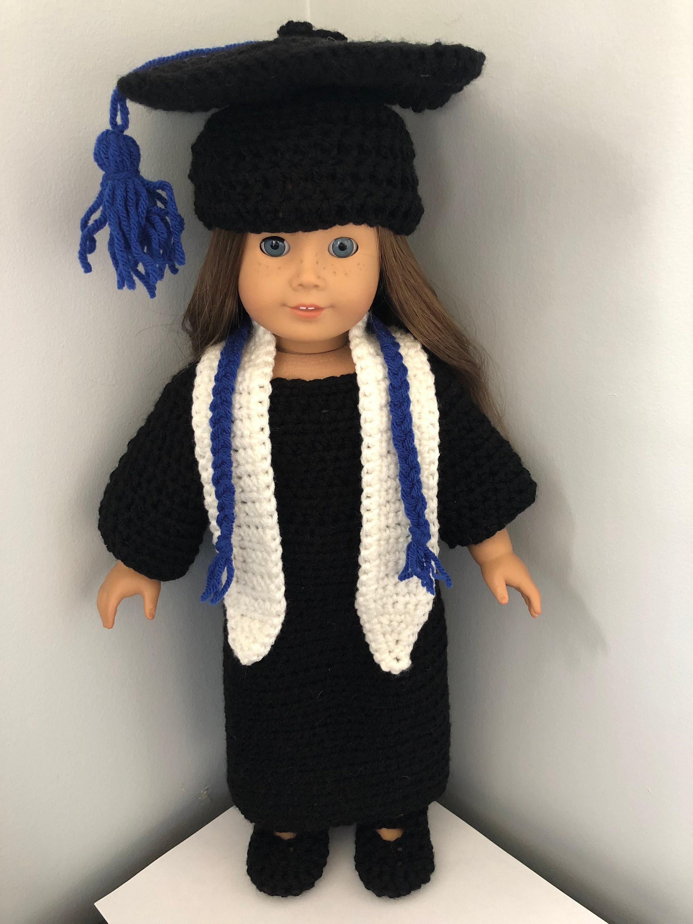 AG Doll Graduation Cap & Gown - Etsy