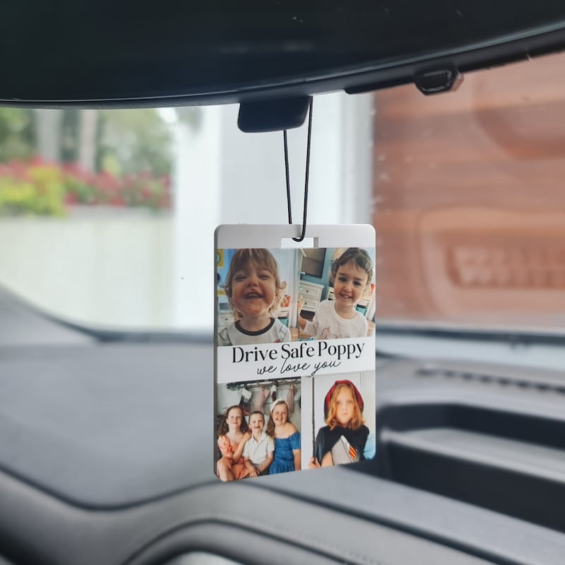 Personalised Rear View Mirror Hangers - Etsy