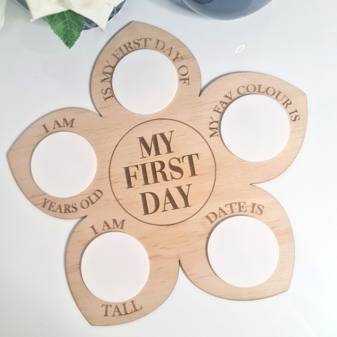 First Day of School Board | Personalised Board | Back to School ...