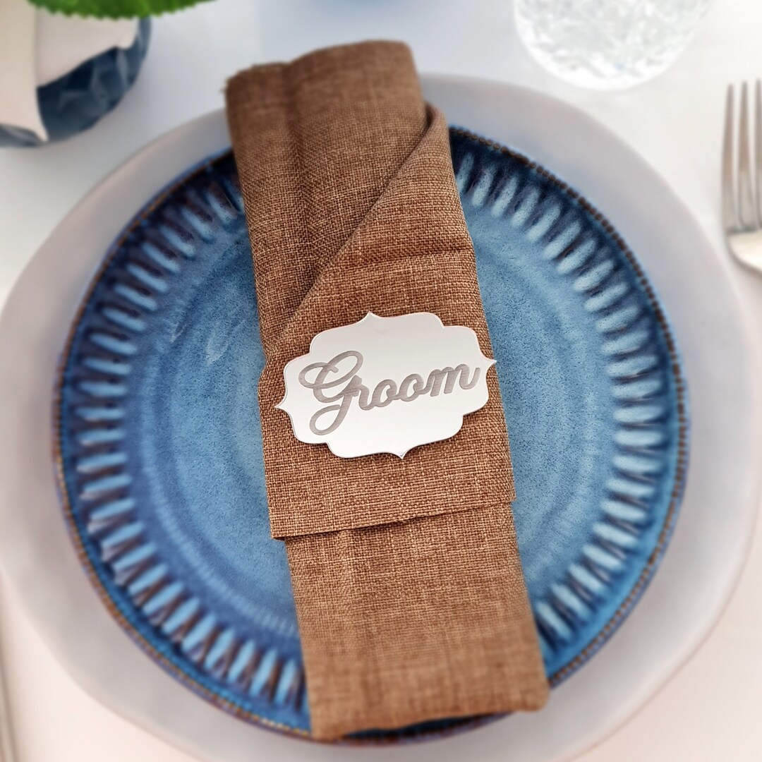 Acrylic Seating Place Cards Gold Acrylic Name Cards Seating Plaques ...