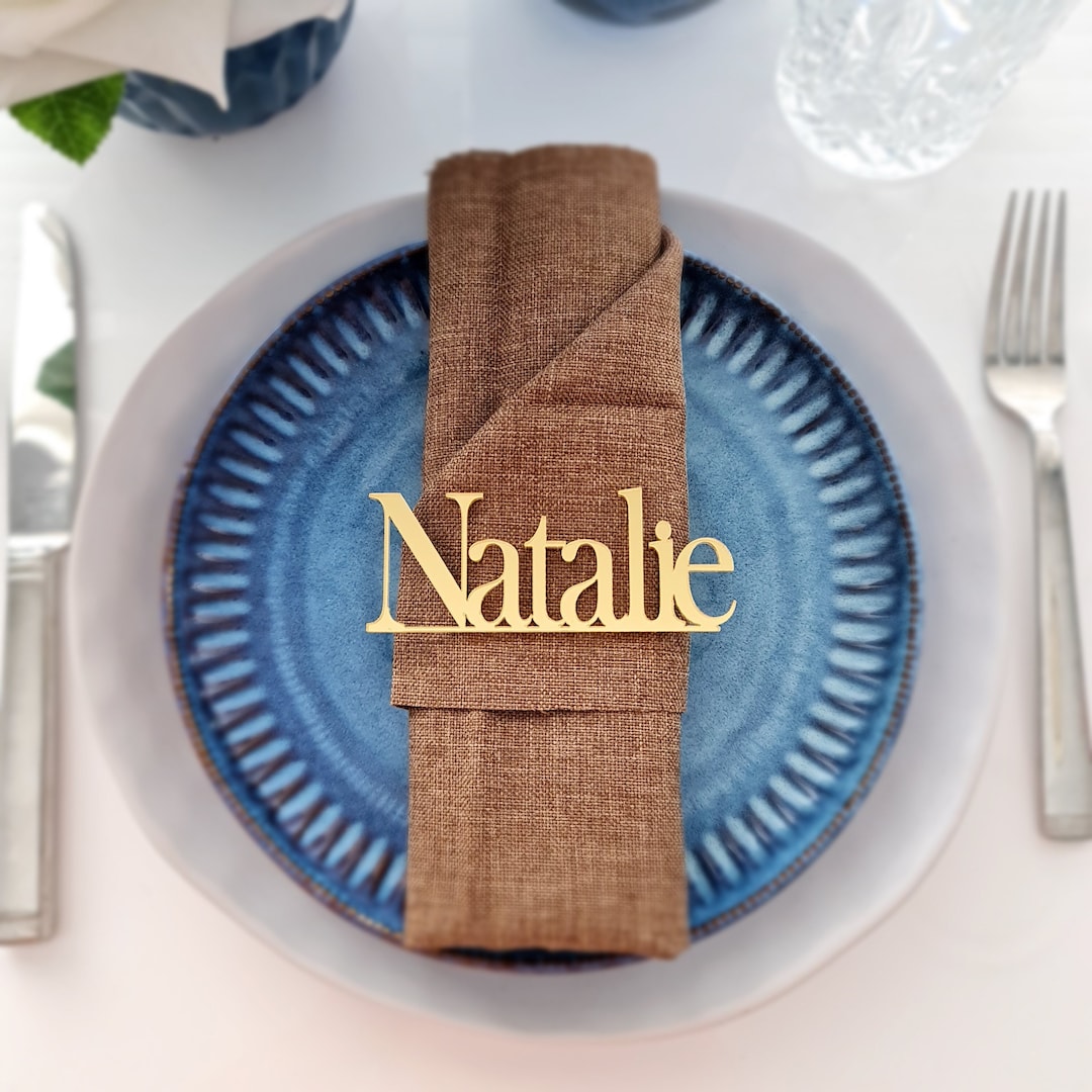 Place Seating Cards | Personalised Acrylic | Custom Made | Place Cards ...