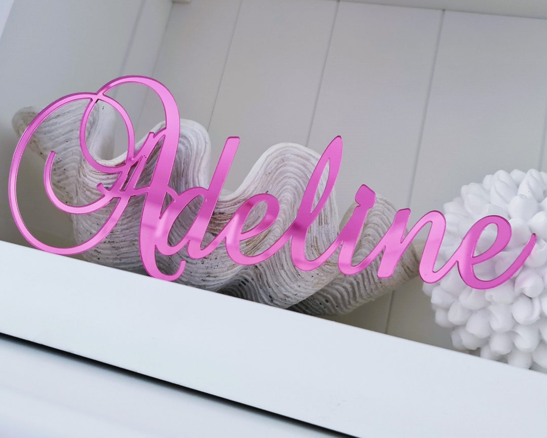 Custom Acrylic Name Sign | Kids Room Decor - Etsy
