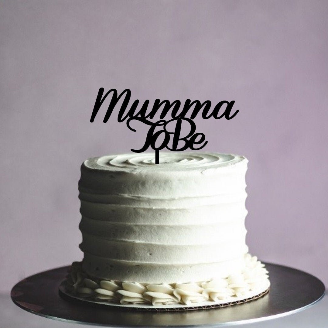 Mumma to be Cake Topper | Baby Shower Cake Topper | Neugeborene | Baby ...