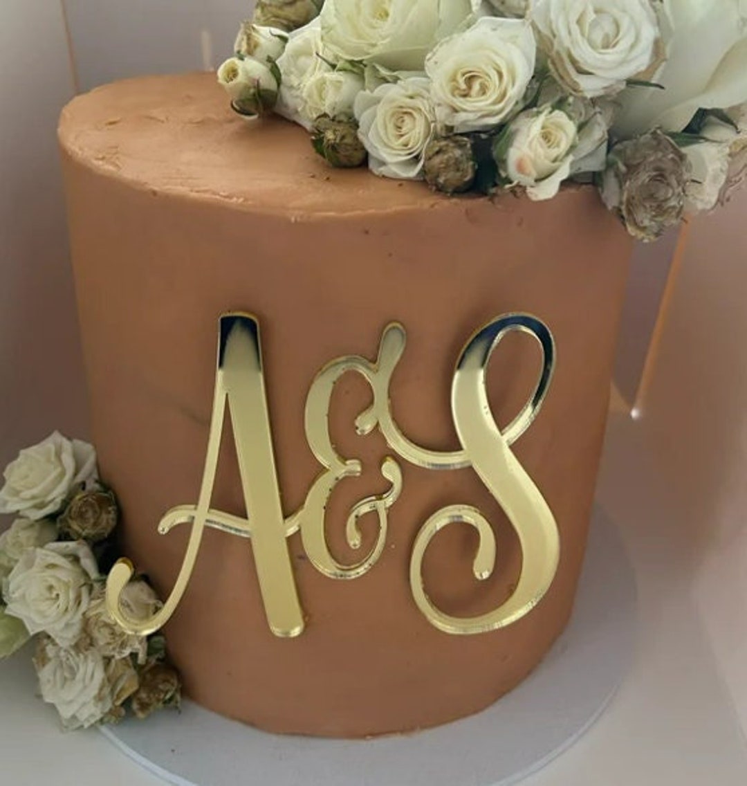 Custom Personalised Acrylic Cake Fropper | is One, Front Topper ...