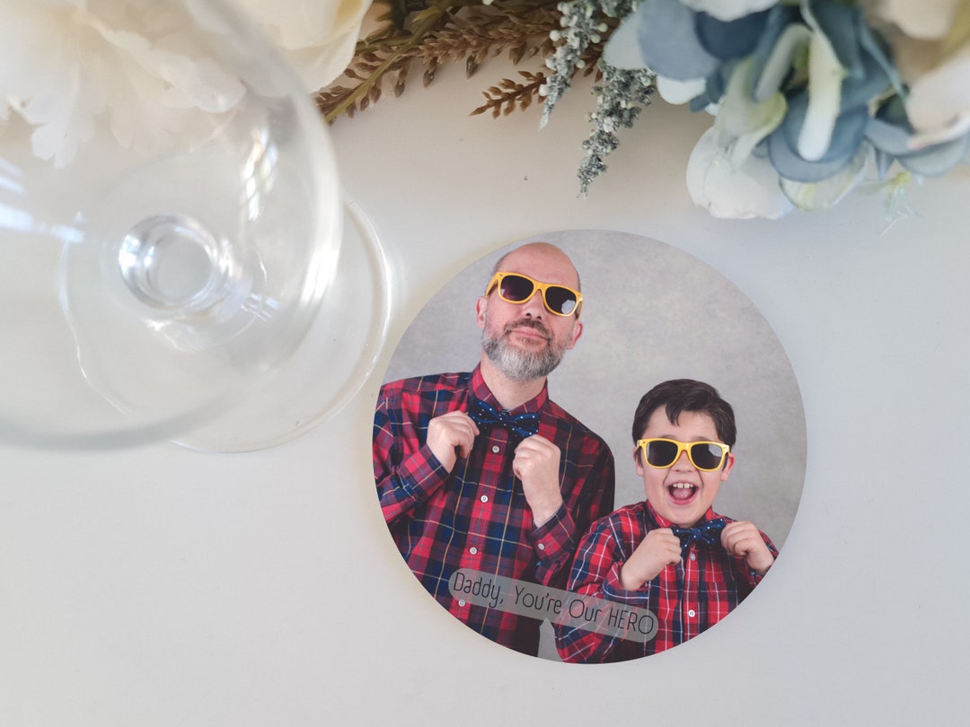 Custom Coaster Prints | Fathers Day | Dad Day | Unique Gift | Gift for ...